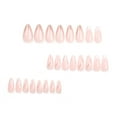Kisor Fake Nail Tips Full Cover, 24PCS Artificial False Art Nails Patch ...