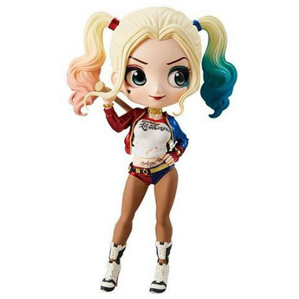 Dc Q Posket Harley Quinn Collectible Pvc Figure [movie Version