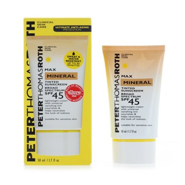 Peter Thomas Roth Max Mineral Tinted Sunscreen Broad Spectrum SPF 45 1. ...