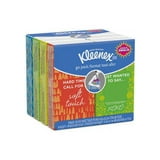 On The Go Packs Facial Tissues 3-Ply, White, 10 Sheets/Pouch, 8 Pouches ...