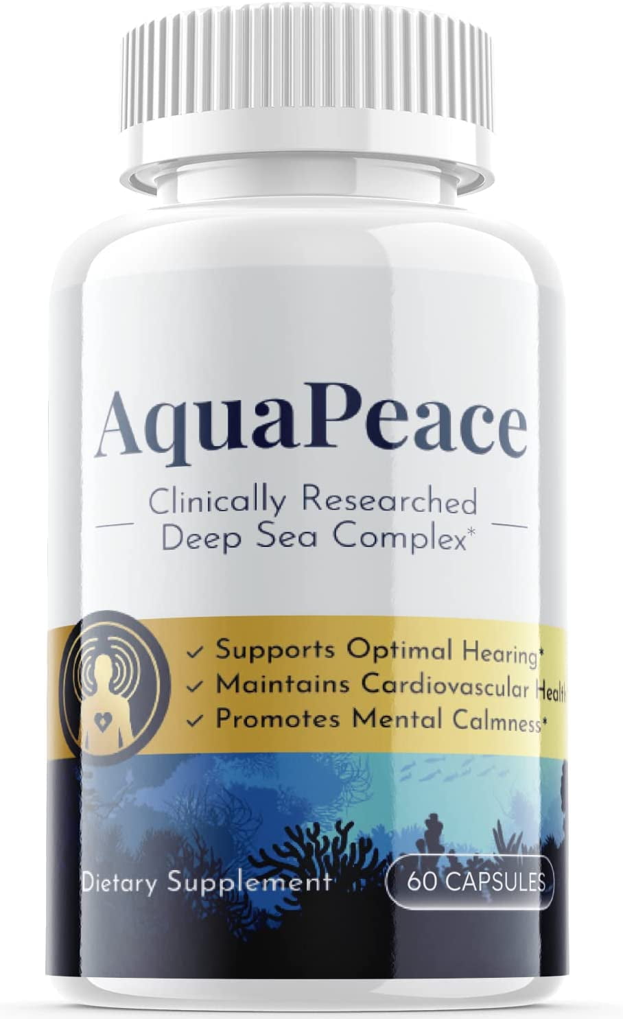 (1 Pack) Aqua Peace - Dietary Supplement for Focus, Memory, Clarity ...