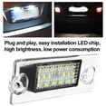 Car LED License Plate Lights with White Emitting, Plug-and-Play ...