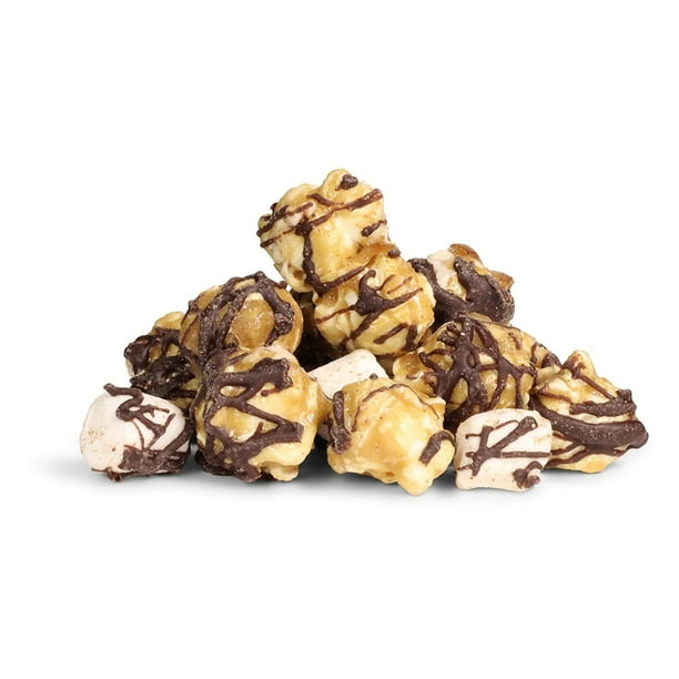 Chocolate S'mores Popcorn by Its Delish, 5 lbs Bulk Bag, Caramelized ...