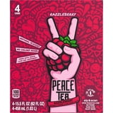 Peace Tea Razzleberry Cans, 15.5 fl oz, 4 Pack - Walmart.com