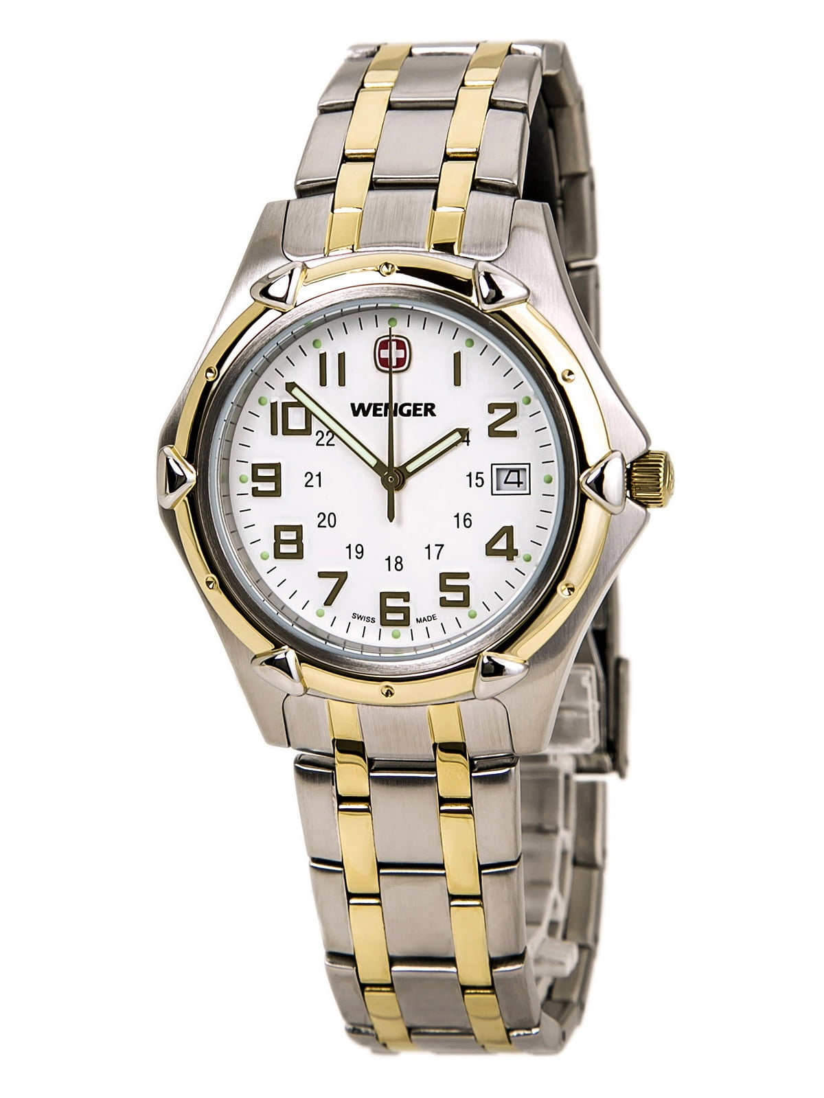 Wenger Men's Swiss Made Standard Issue XL Bracelet Watch 73116-MIL ...