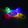 Flashing LED Glowing EDM Rave Blinking Finger Light Set Halloween Dance ...