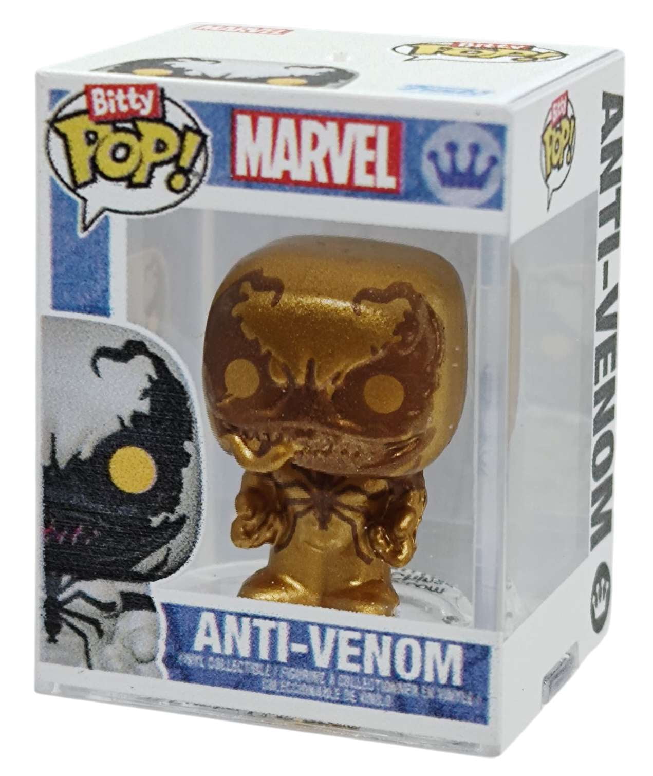 Funko Marvel Bitty POP! Anti-Venom Micro Figure [Gold] - Walmart.com