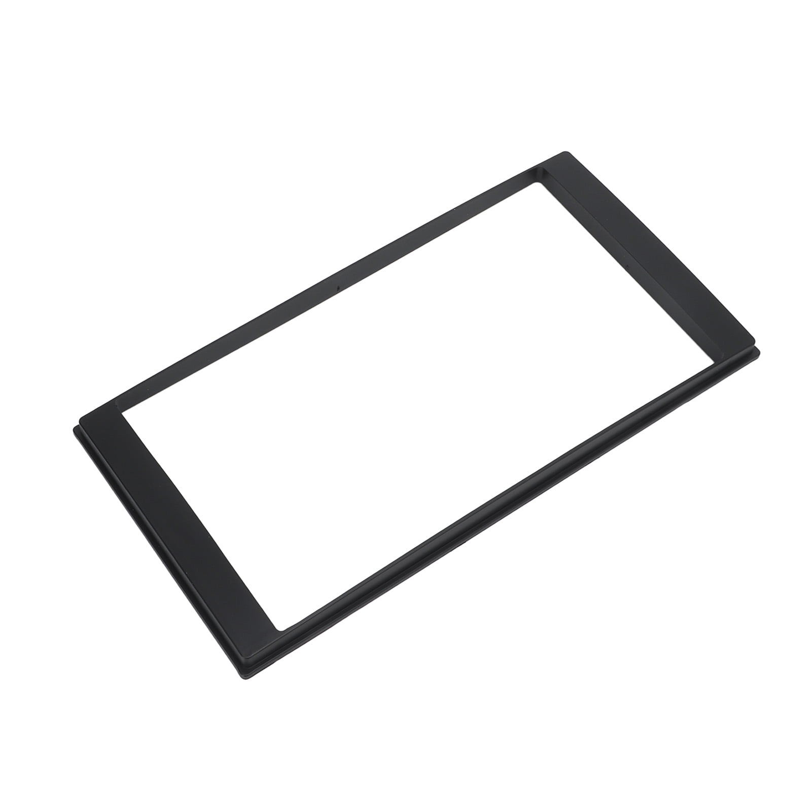 Stereo Trim Double Din Gapless Dash Fascia Black ABS Plastic Plug And stereo-trim-double-din-gapless-dash-fascia-black-abs-plastic-plug-and