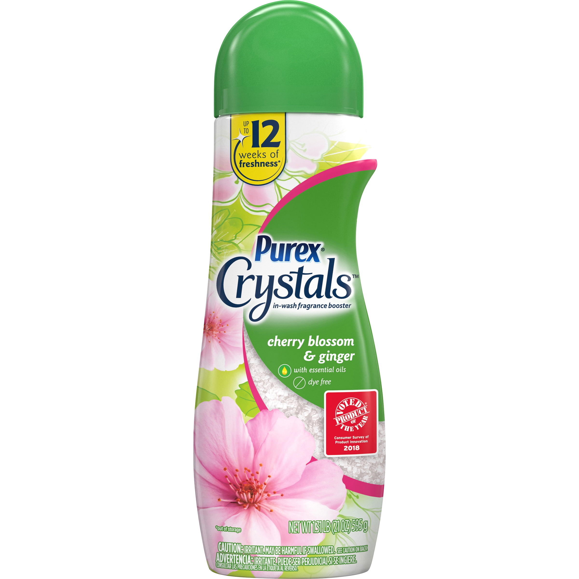 Purex Crystals In-Wash Fragrance and Scent Booster, Cherry Blossom ...