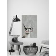 Smart Llama Painting Print on Wrapped Canvas - Walmart.com