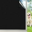 BDF NA05 Daytime Privacy and Sun Control Black (Very Dark) Window Film ...