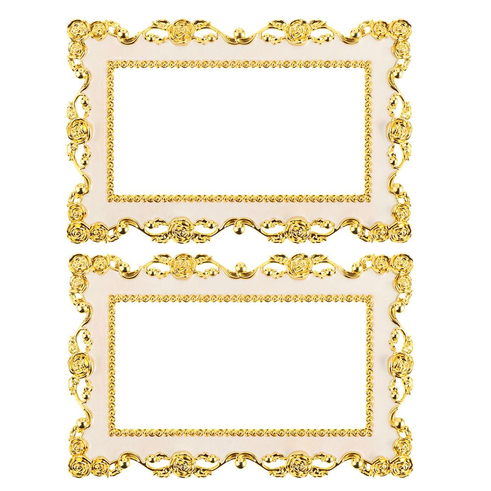 Elegant Resin Gold Silver Single and Double Light Switch Cover Wall ...
