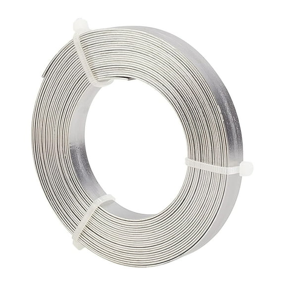 HRX Package Silver Aluminum Wire, 3mm 9 Gauge, 50 Feet for Sculpting ...