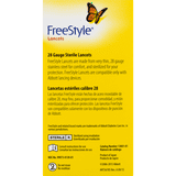 Freestyle Lancets, 28 Gauge, 100 Count HSA/FSA Eligible - Walmart.com