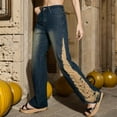 Peaskjp Pull On Jeans For Women Jean Capris For Women Wide Leg Jeans