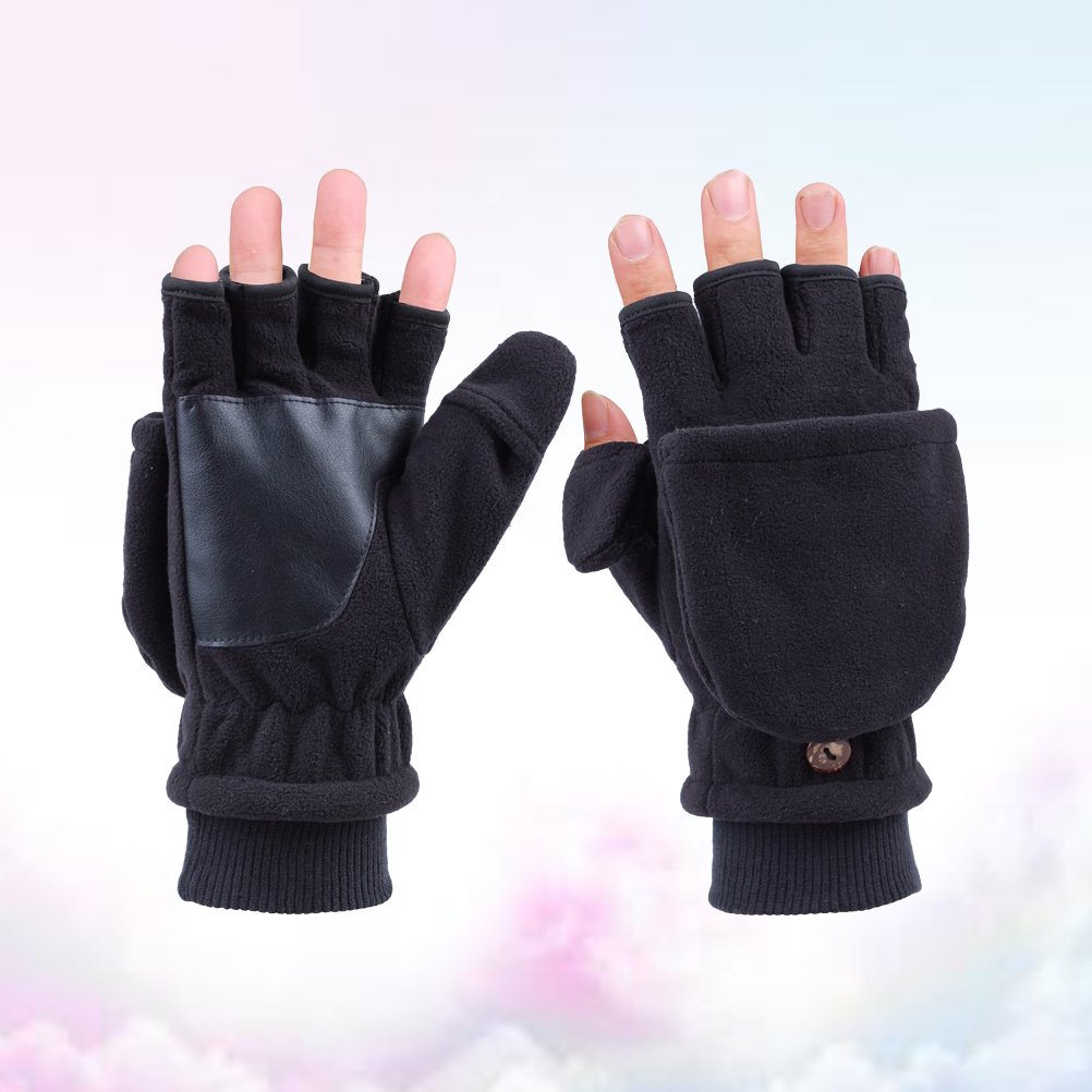 Click here for Merryhapy Fleece Wind Resistant Adult Mittens 1 Pa... prices