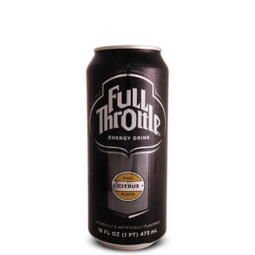 Full Throttle Bottled Original Citrus Energy Drink, 16 fl oz - Walmart.com