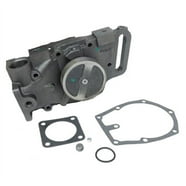 New Heavy Duty Water Pump With Back Plate Fits Mercedes Om366 91-93 ...