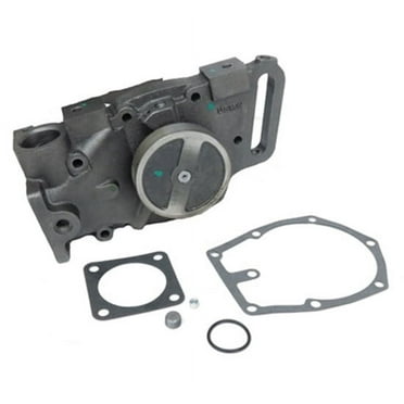 New Heavy Duty Water Pump With Back Plate Fits Mercedes Om366 91-93 ...