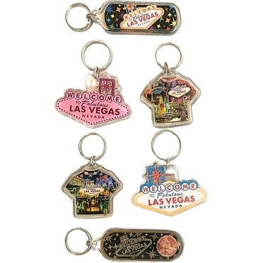 Set of 12 Los Angeles Hollywood Souvenir Keychain, I Heart LA Keychain ...