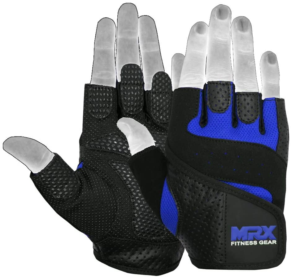 MRX Weight Lifting Gloves Pro Series Gym Fitness Workout Bodybuilding ...