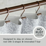 Better Homes & Gardens Rustproof Stainless Steel Shower Hooks with T ...