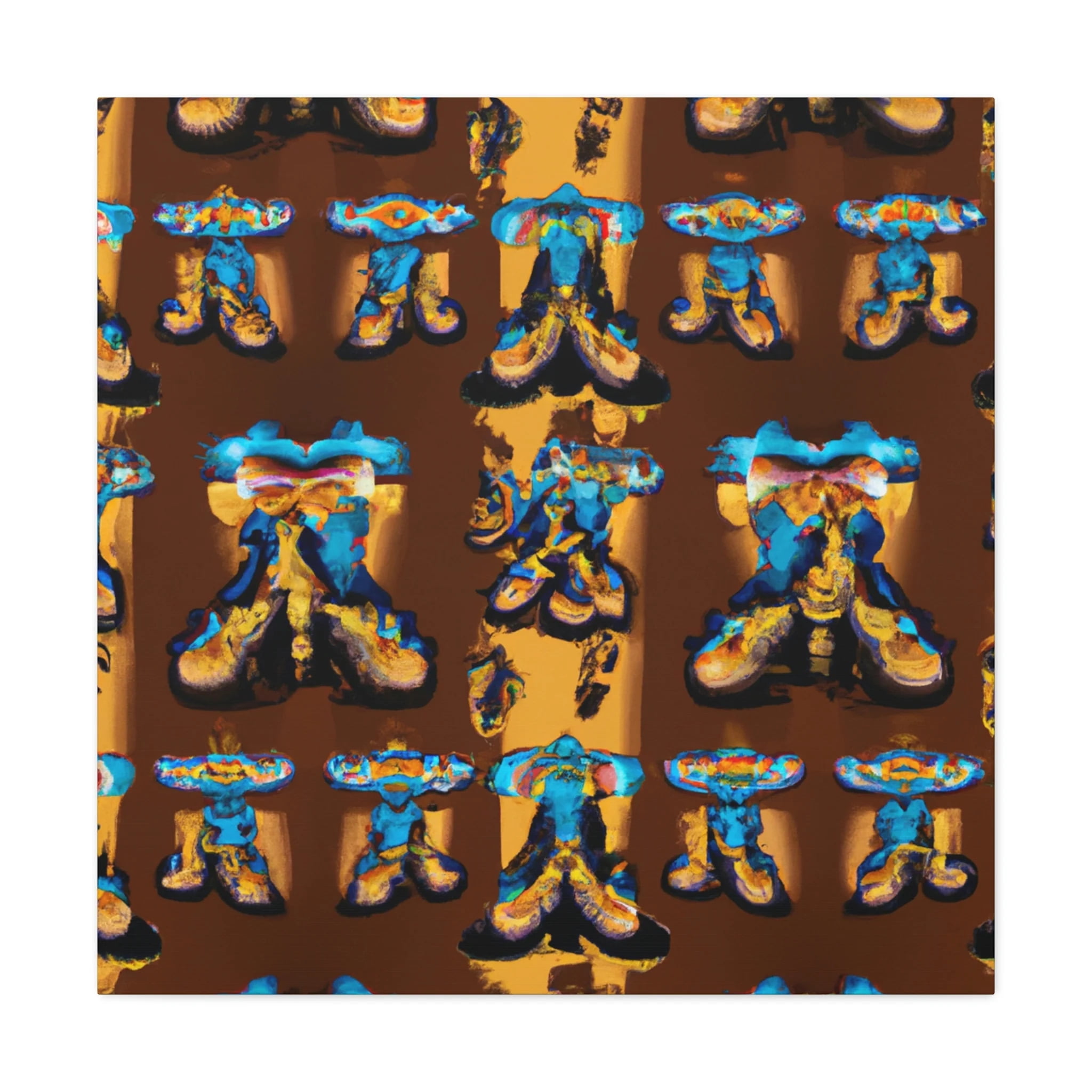 Boots in Baroque Style - Canvas - Walmart.com