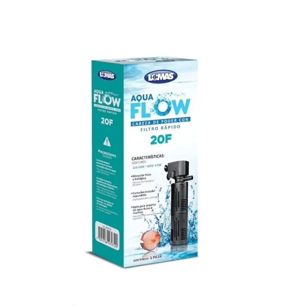 Filtro Pecera Interno Aqua Flow Filtró Rápido 20 F 40 Lts Lomas Filtro | Bodega Aurrera en línea