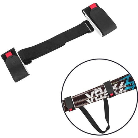Adjustable ski and pole harness, shoulder strap ski harness with ...