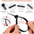 Zip Ties Assorted Sizes 700 Pack 4+6+8+10+12 Inch Cable Ties Heavy Duty ...
