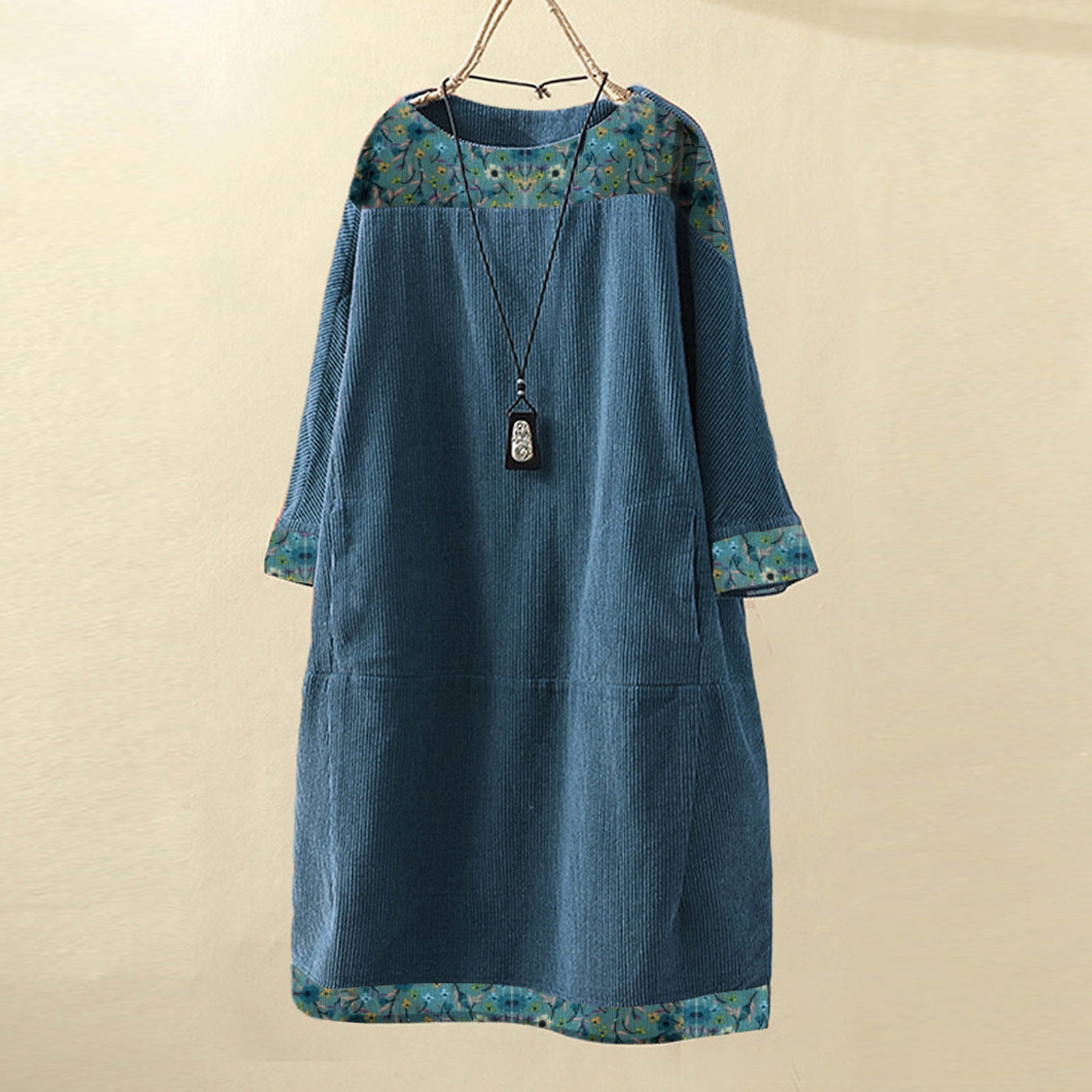 Click here for Styesk Dresses For Women Women Vintage Corduroy Et... prices