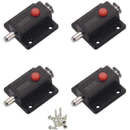 FanShow Security Slide Latch Automatic Spring Button for Cabinet ...