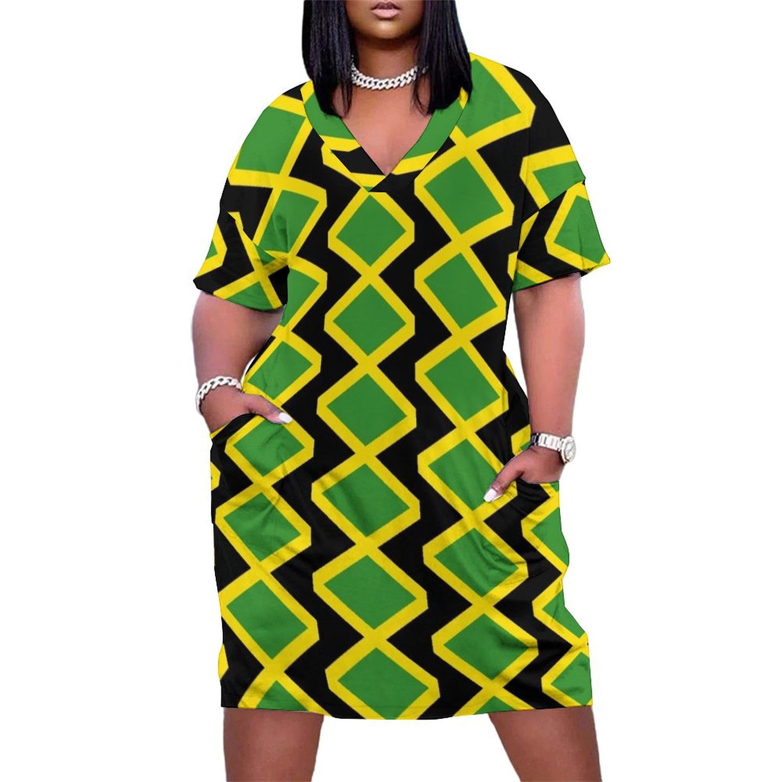 Jamaica Cushion Loose Pocket Dress luxury dress dresses for women ...