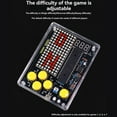 DIY Pixel Game Kit with Voice Mini Pixel Game Console Electronics Kit ...