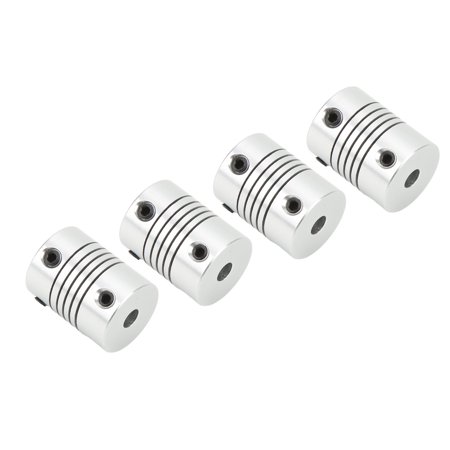 Shaft Coupling, Motor Coupling Silver Flexible Easy Installation For ...