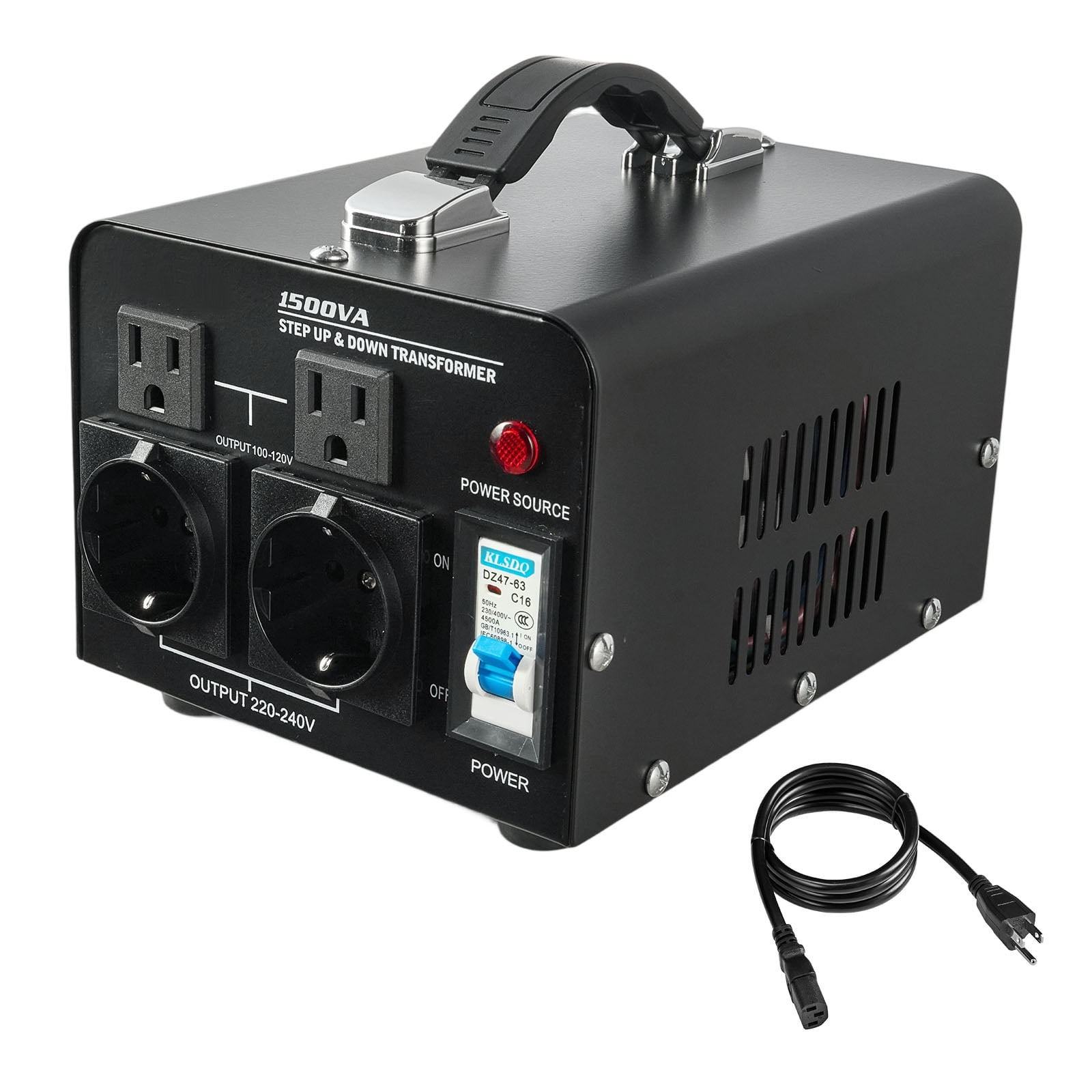Click here for Kffkff Voltage Converter Transformer  1500va  Heav... prices