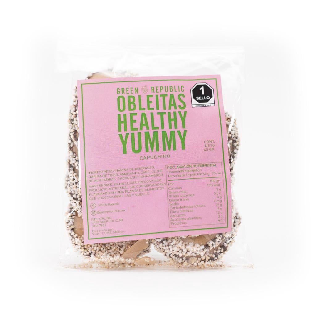 5 Paquetes de Obleas Skinny Capuchino (orilla amaranto y chocolate ...