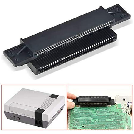 SUNJOYCO 72 Pin Replacement Connector Cartridge Slot for Nintendo ...