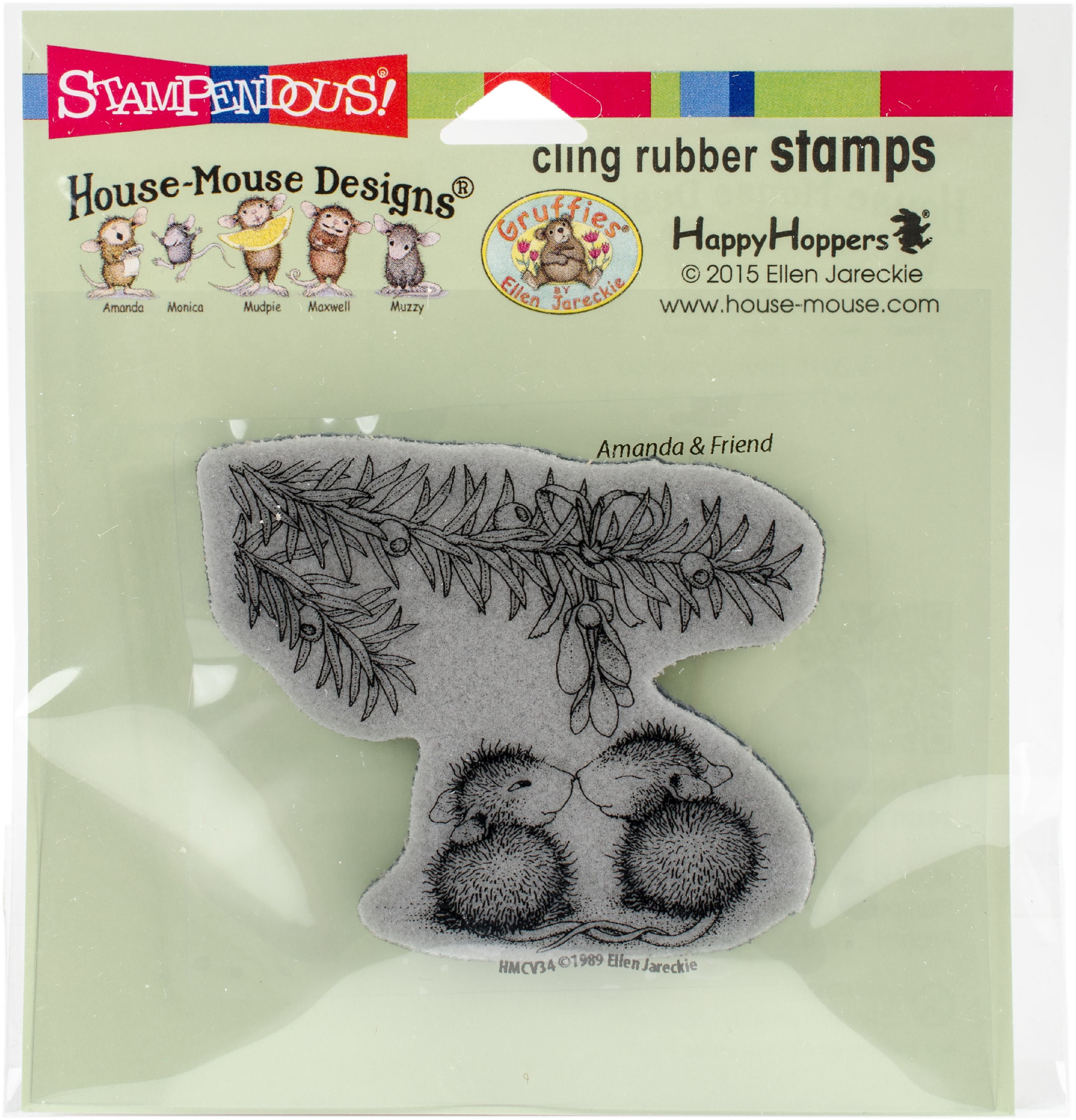 Stampendous House Mouse Cling Stamp -Trumpet Blast - Walmart.com