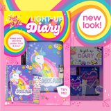 Just My Style Light up Diary, Boys and Girls, Child, Ages 6+ - Walmart.com