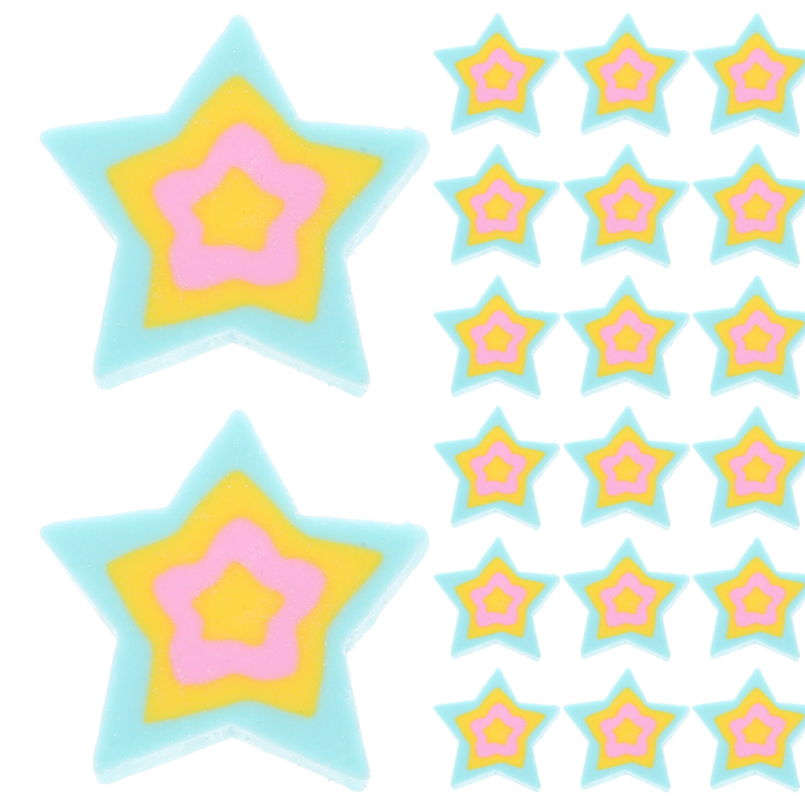 Click here for Raindrops 50pcs Star Shaped Erasers Tpr Material M... prices