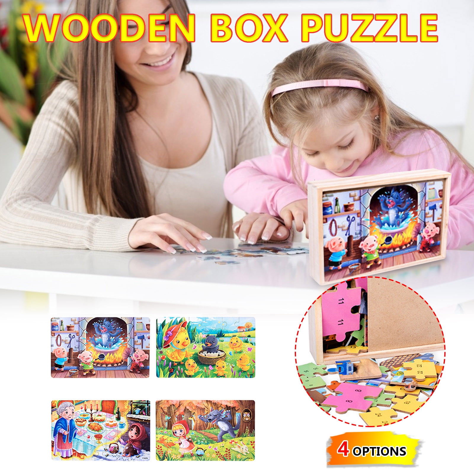Click here for Pisexur Baby Toys Construction Wooden Puzzles In W... prices