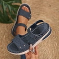 Blue Plus Size Womens Fashion Casual Spring Summer Round Head Hollow ...