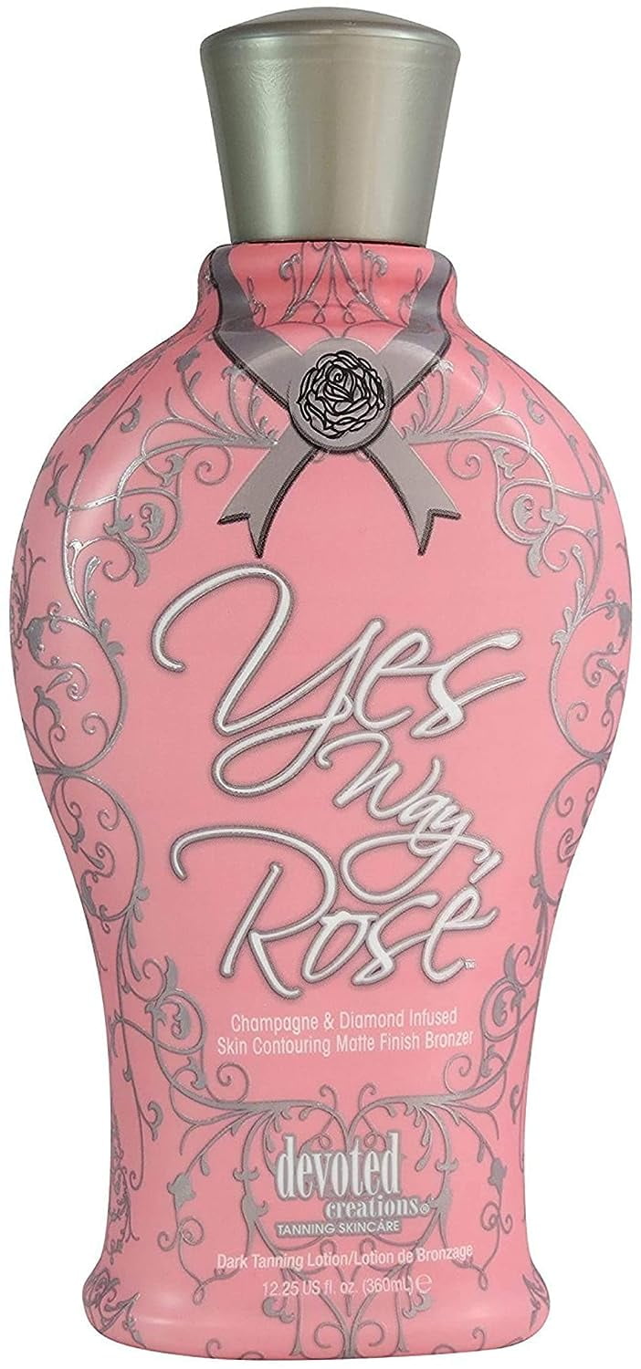 New Devoted Creations Yes Way Rose Tanning Lotion 12.25 oz. - Walmart.com