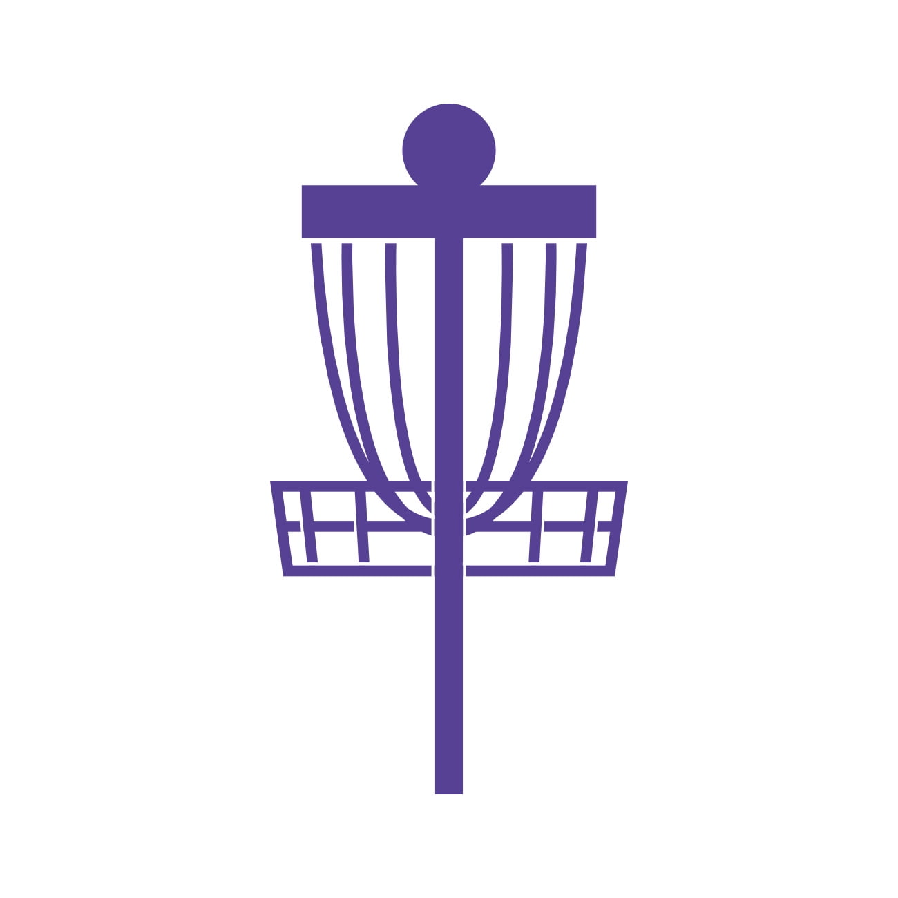 Disc Golf Sticker Decal Die Cut - Self Adhesive Vinyl - Weatherproof ...