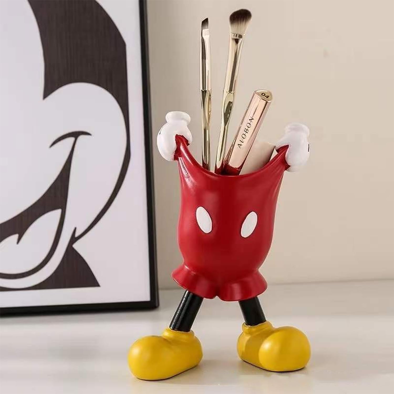 Click here for Nieqiuyun Pencil Pot  Cute Mickey-Shaped Resin Pen... prices