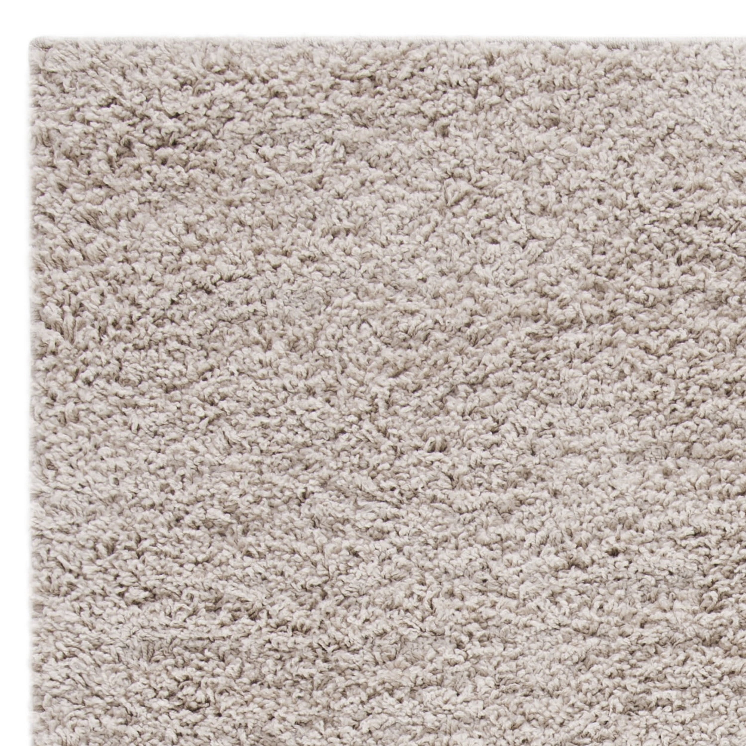 SAFAVIEH Venus Elijah Solid Plush Shag Area Rug, Taupe, 3'11" x 6 ...