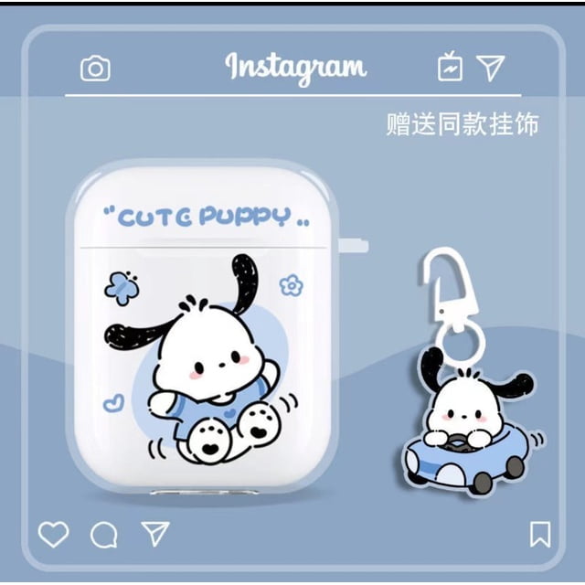 2024 Kawaii Sanrio Pochacco Earphone Cases Soft Silicone Cover for ...