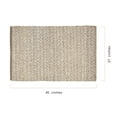 Beautiful Woven Boucle Scatter Rug by Drew Barrymore, 27" x 45", Ivory ...
