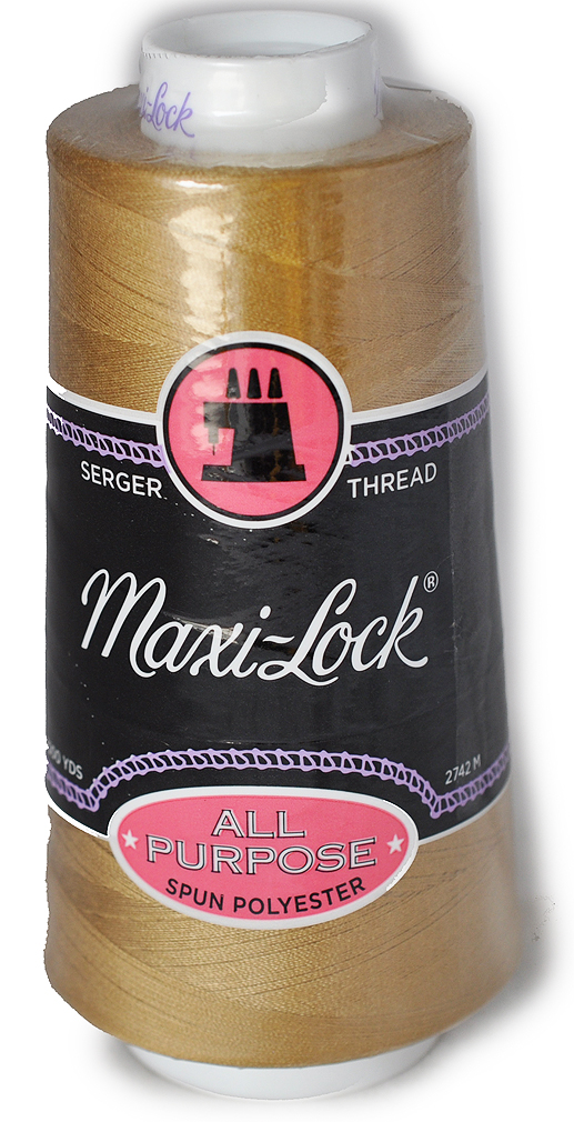 Maxi Lock All Purpose Thread Rum 3000 YD Cone MLT-060 - Walmart.com